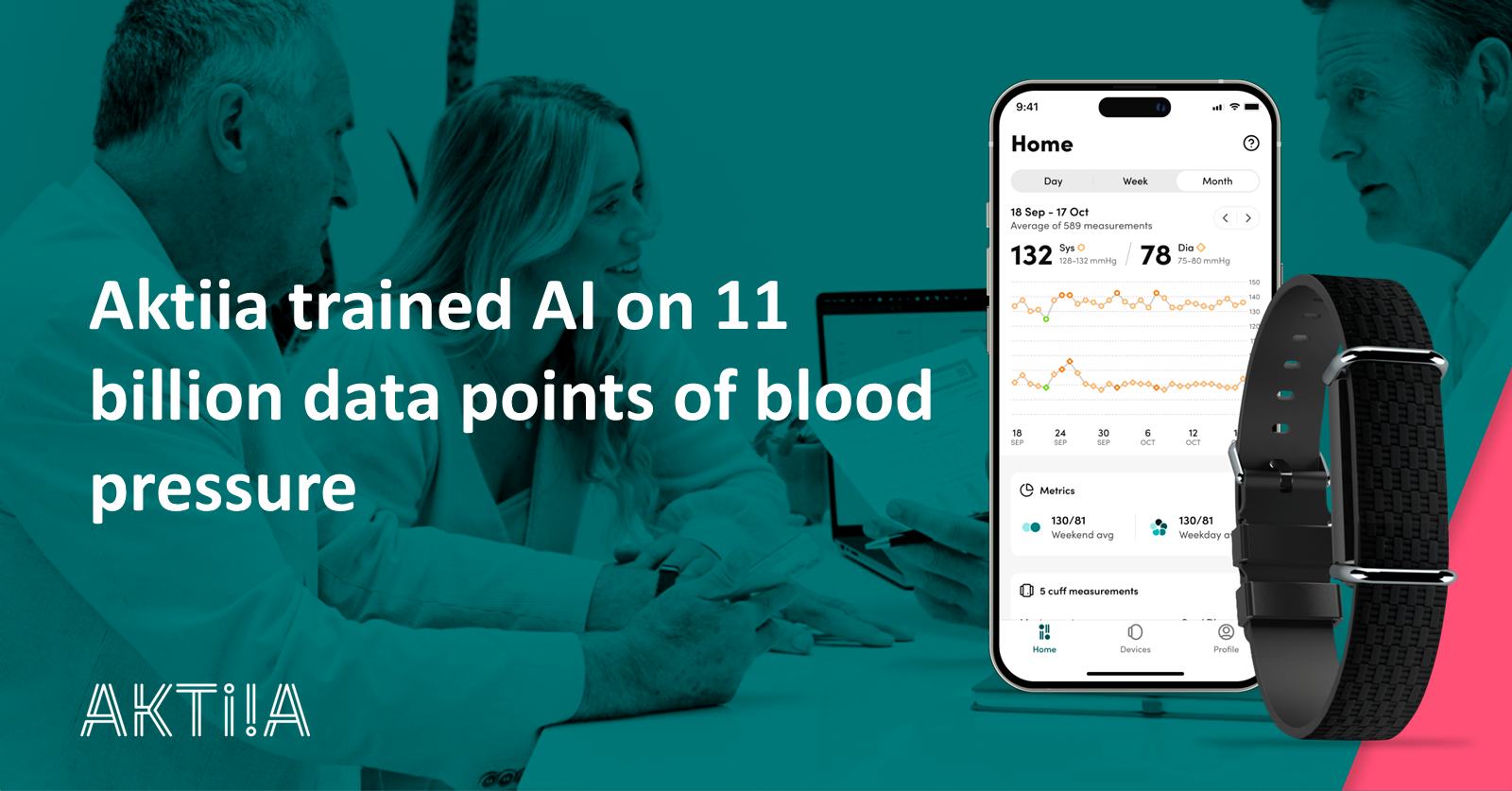 Aktiia trained AI on 11 billion data points of blood pressure, and now ...